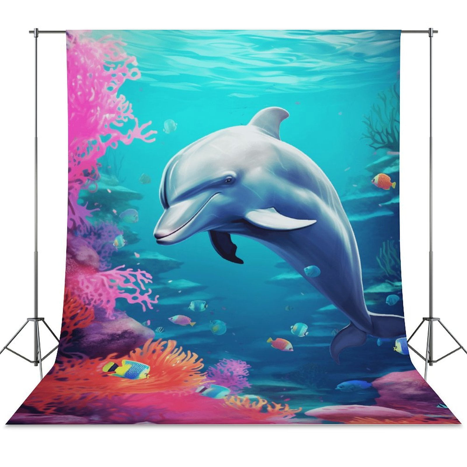Underwater World Decorations BackdropPortrait Photography Background ...