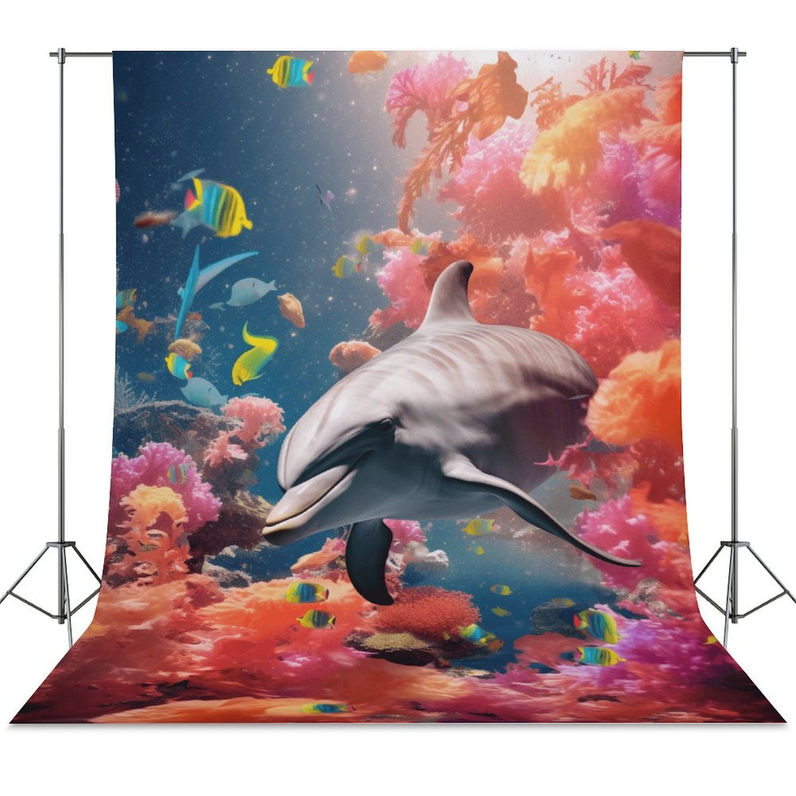 Underwater World Decorations BackdropPortrait Photography Background ...