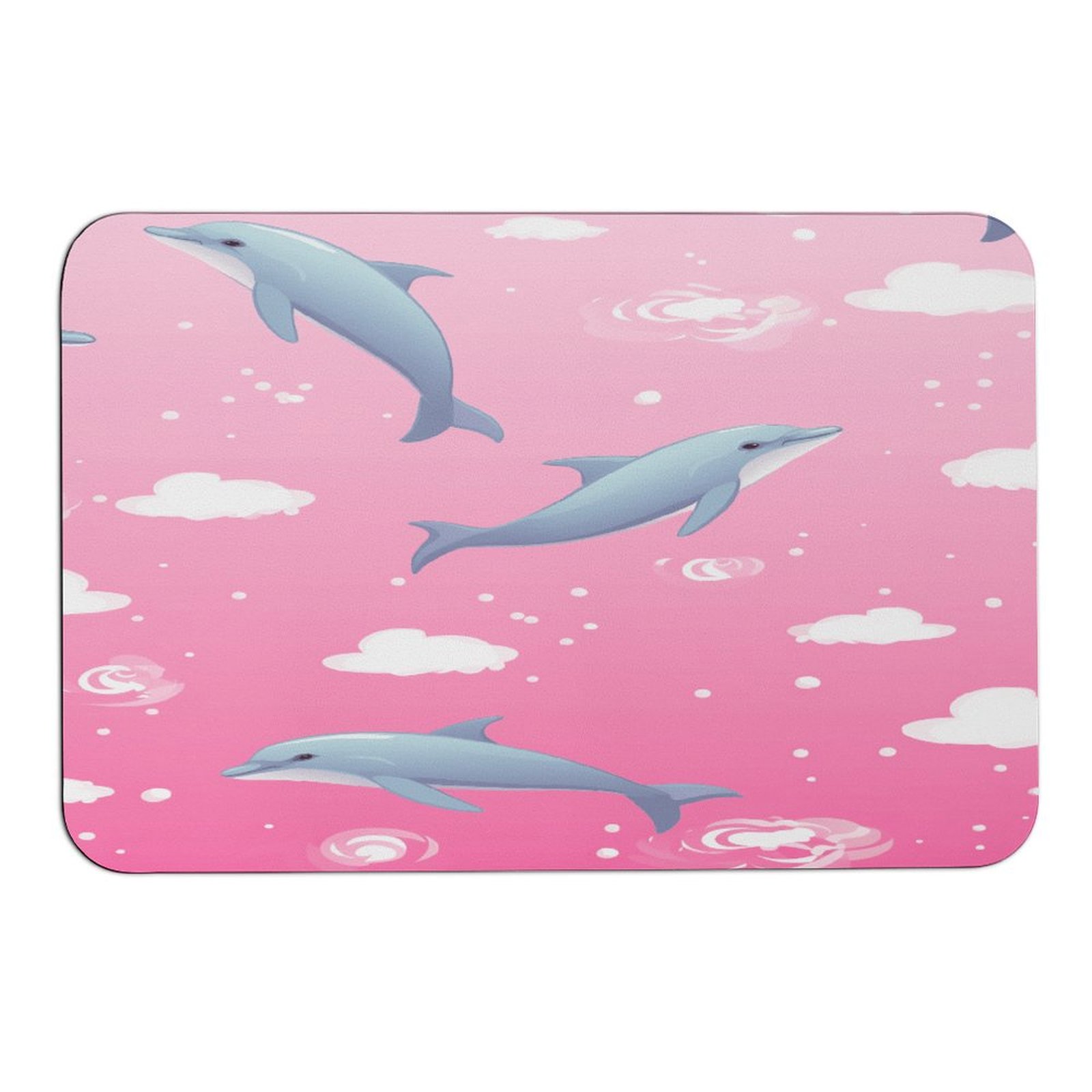 Underwater World Decorative Anti-slip Absorb Water Bath Carpet Bathroom ...