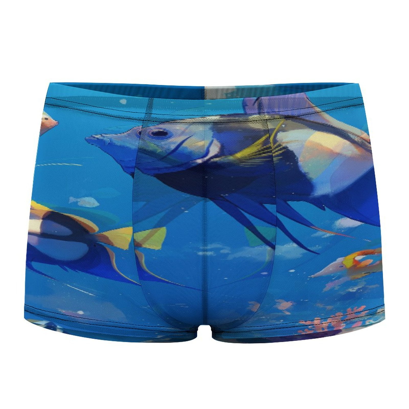Underwater World Men's Mesh Boxer Briefs Cooling Breathable Sports ...