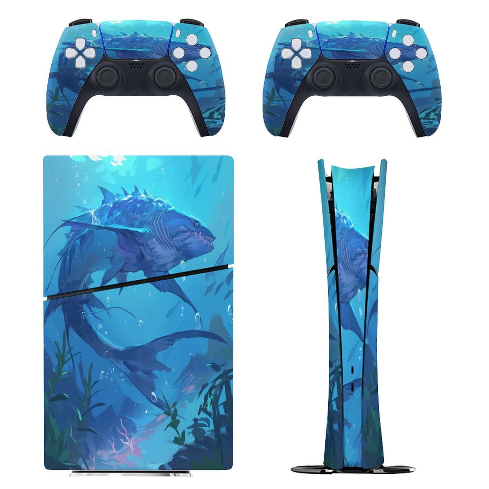 Underwater World PS5/PS5 Pro/PS5 Slim Digital Disc Skin Sticker For ...