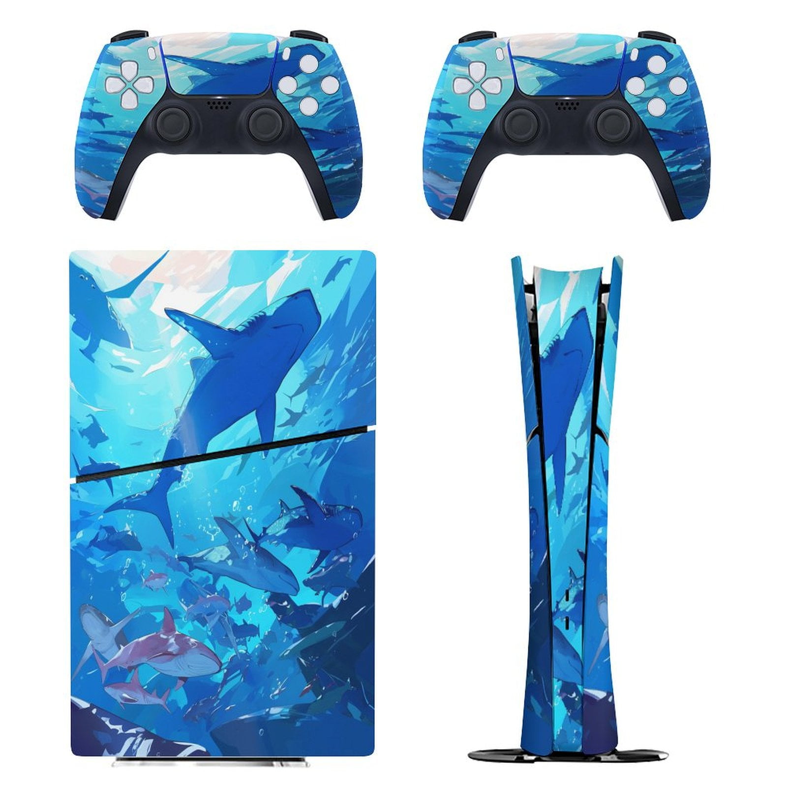 Underwater World PS5/PS5 Pro/PS5 Slim Digital Disc Skin Sticker For ...