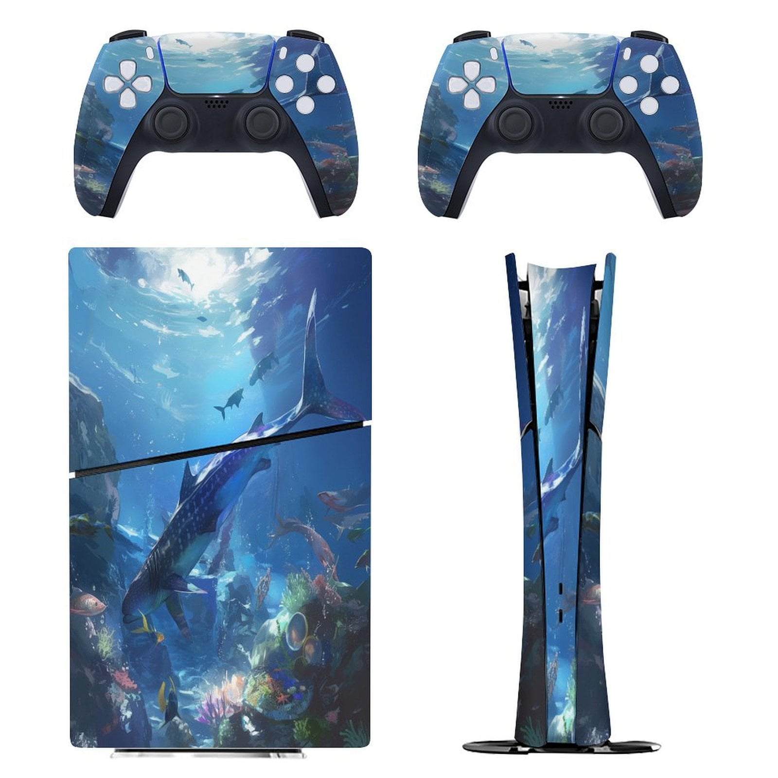 Underwater World PS5/PS5 Pro/PS5 Slim Digital Disc Skin Sticker For ...