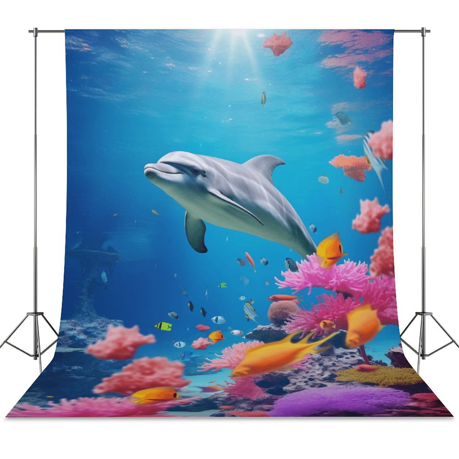 Underwater World Photography Backdrops Adult Photostudio Props Decors ...