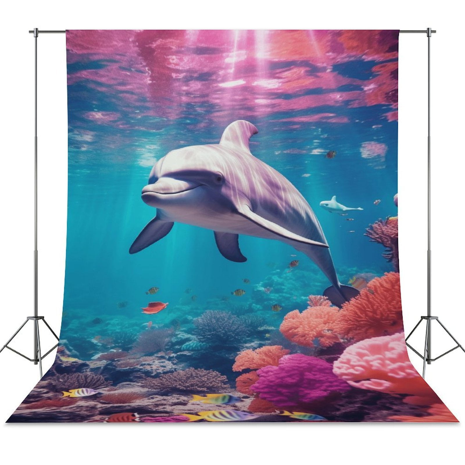 Underwater World Photography Backdrops Adult Photostudio Props Decors ...