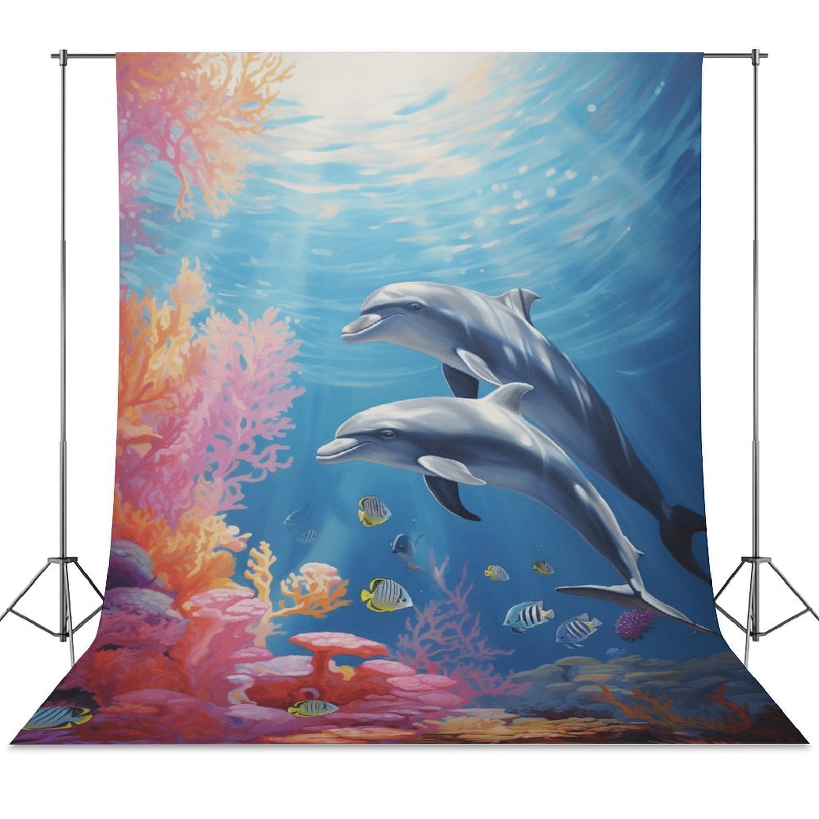 Underwater World Photography Backdrops Adult Photostudio Props Decors ...