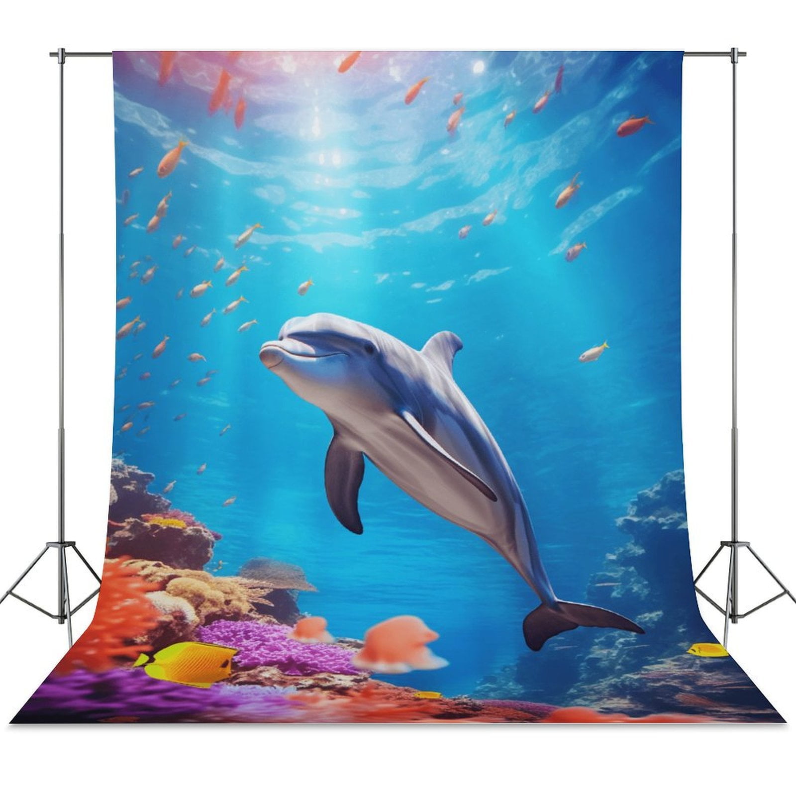 Underwater World Photography Backdrops Adult Photostudio Props Decors ...
