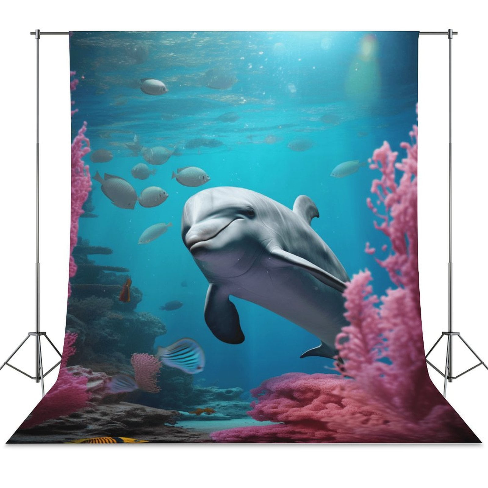 Underwater World Photography Backdrops Adult Photostudio Props Decors ...
