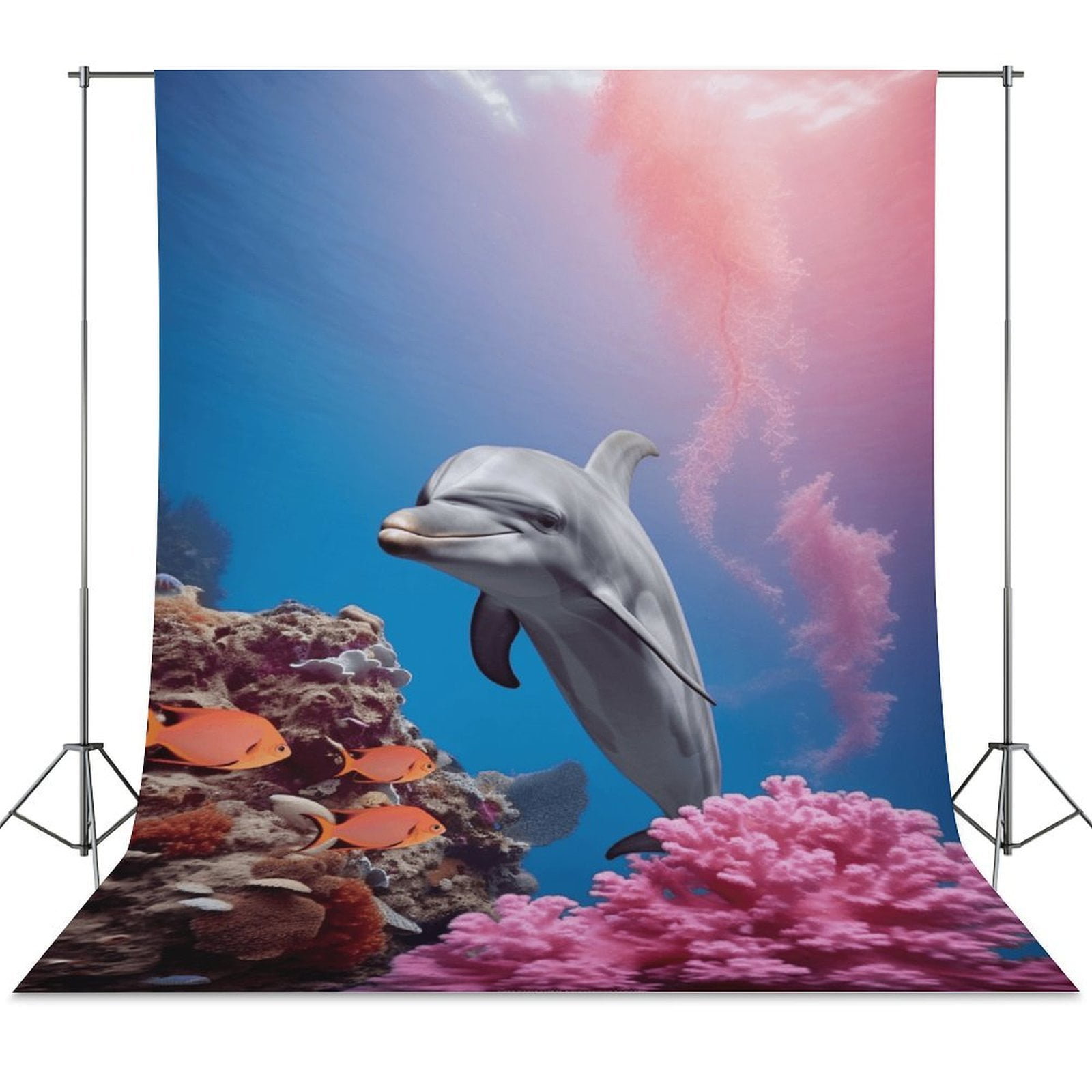 Underwater World Photography Backdrops Adult Photostudio Props Decors ...