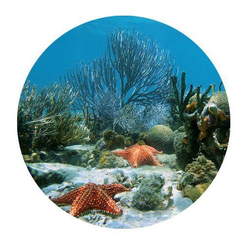 Underwater World Starfish and Coral Round Mouse pads Gaming Mouse Pad 7 ...