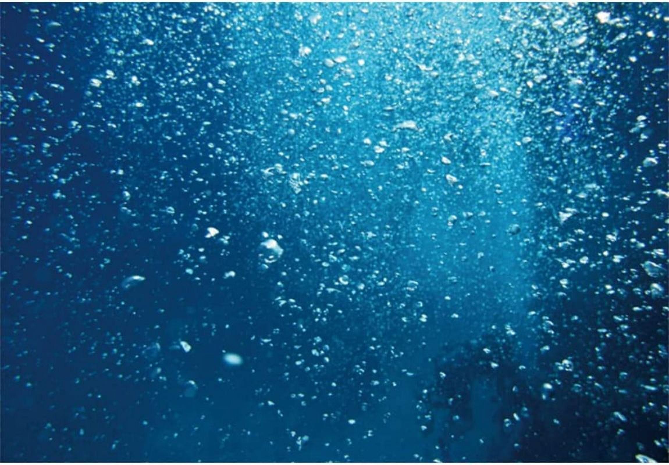Underwater World Sunlight Backdrop Deep Blue Water Aquarium Photography ...