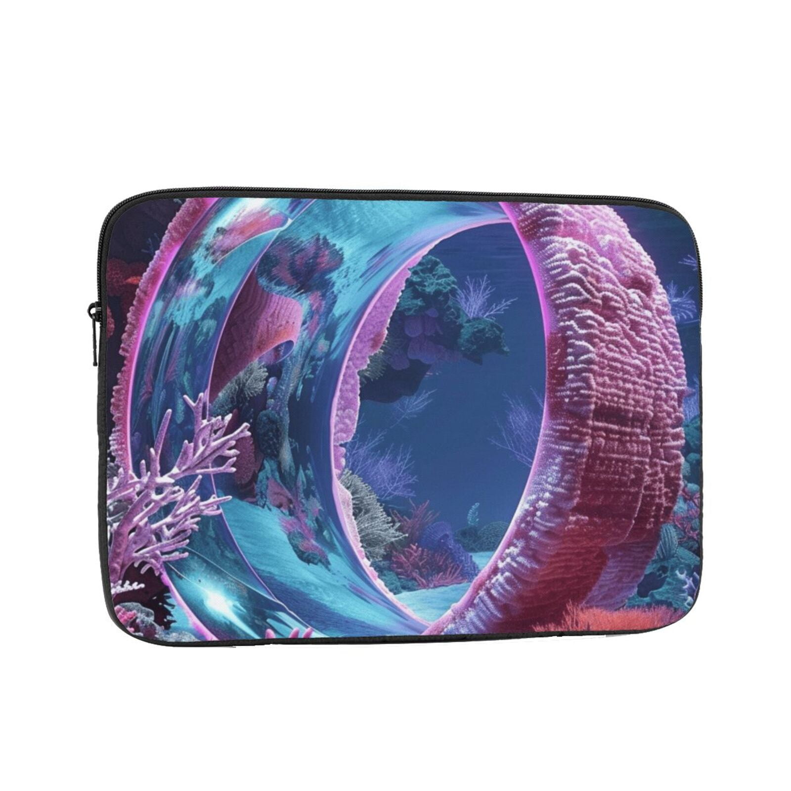 Underwater ocean view liner bag with pocket for laptops and laptops ...