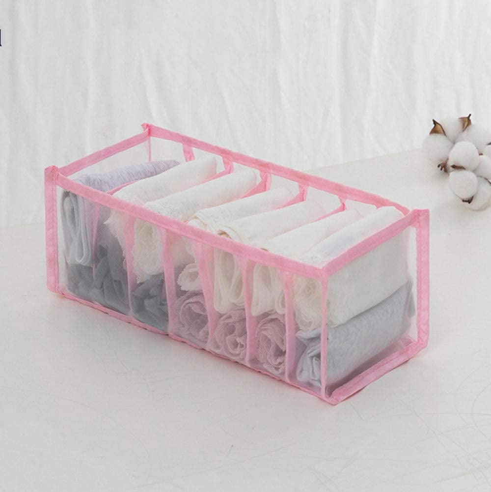 Underwear Drawer Organizer Sock / Bra Organizer Divider Foldable Drawer ...