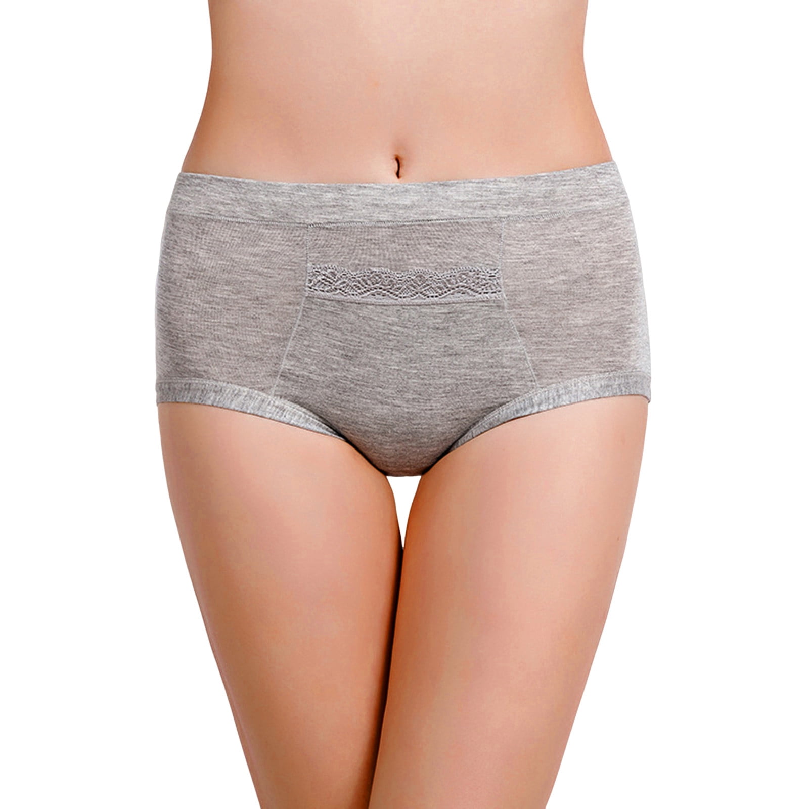 Underwear For Women Menstrual Pocket Pocket High Waist Anti Leakage