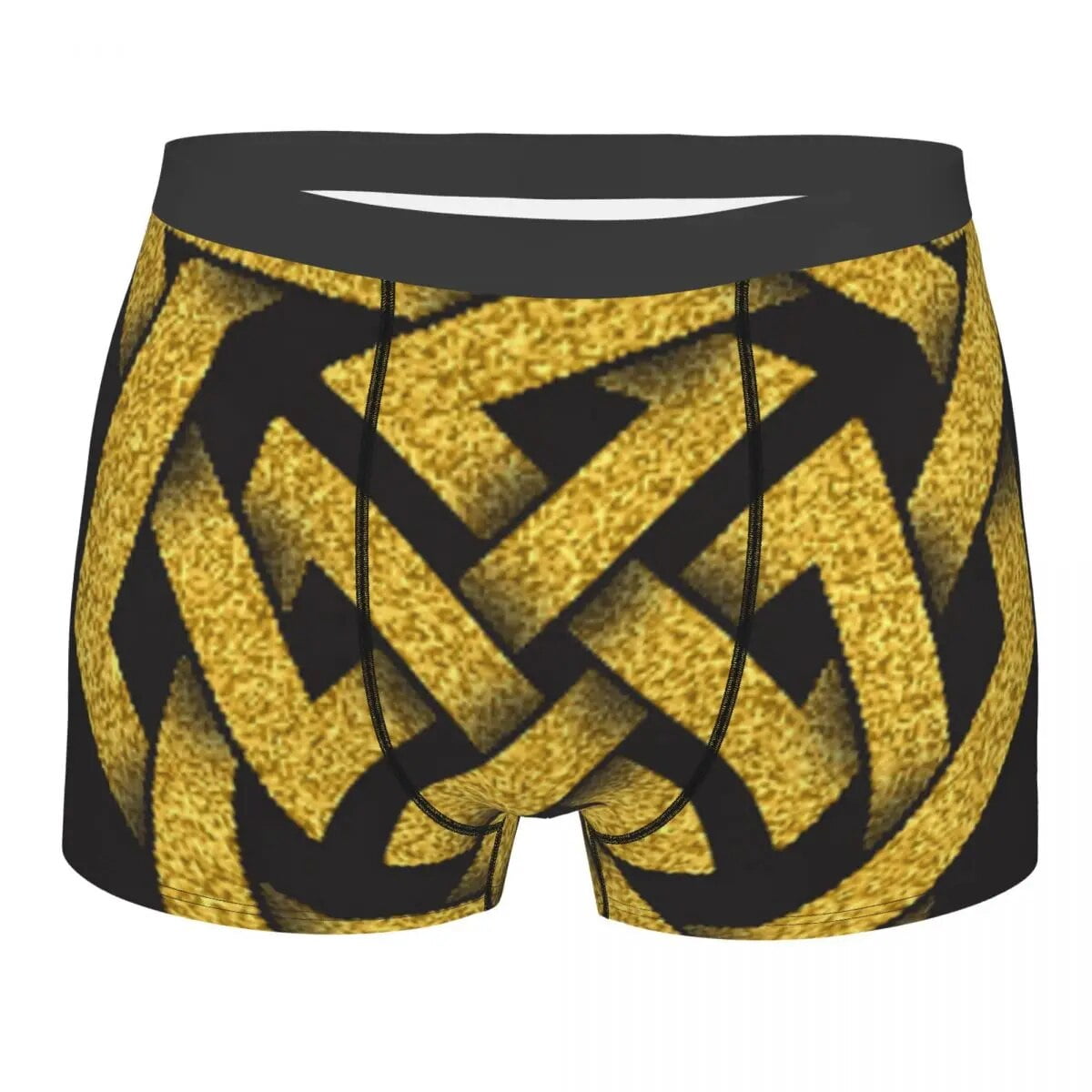 Underwear Men Boxers Golden Celtic Knots Style Boxer Underwear Male ...