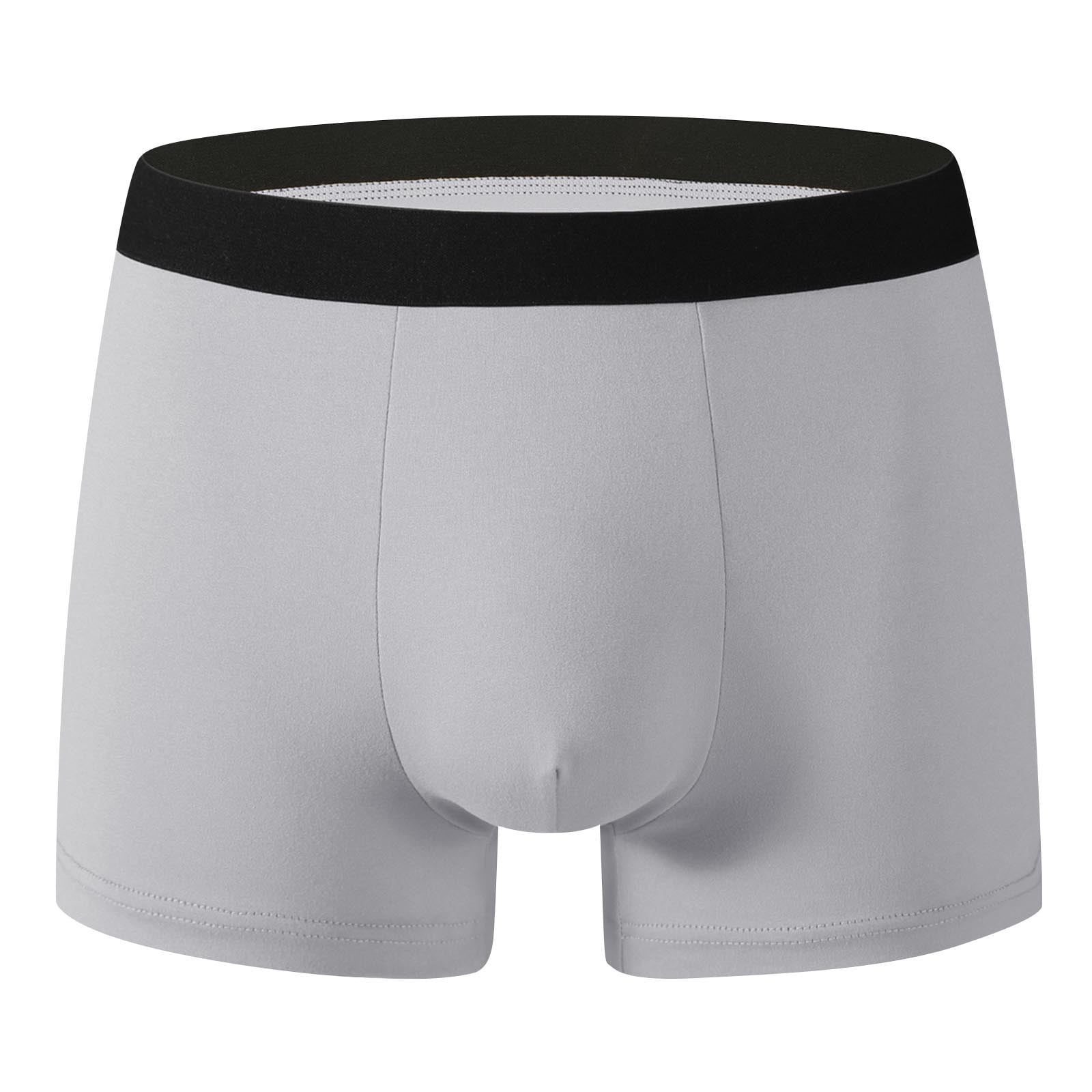 Underwear Men Pack Cotton Big Men Underwear Black Boxer Briefs for Men ...