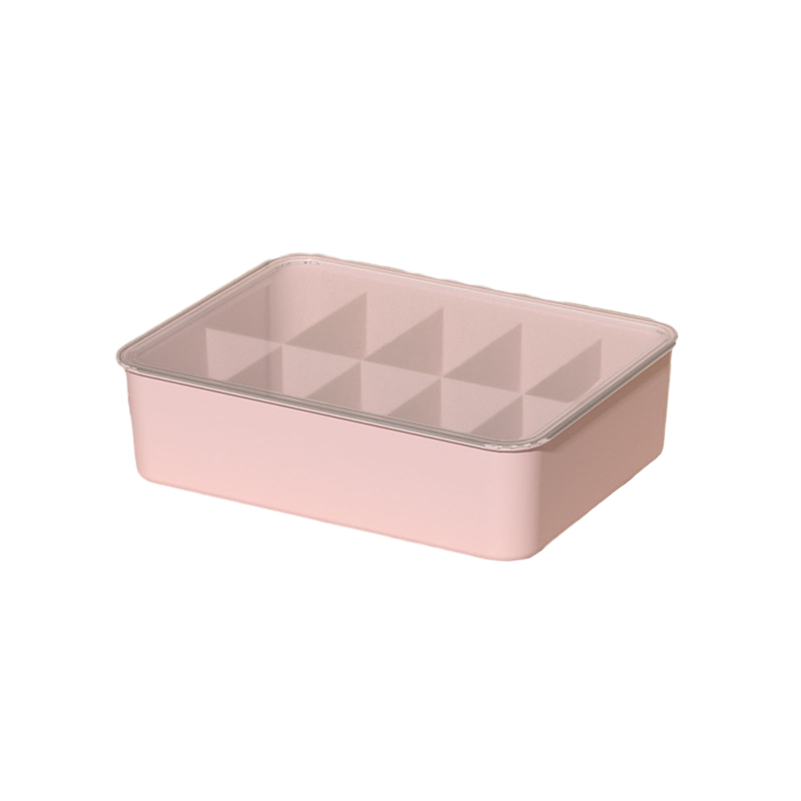 Underwear Storage Box Save Space High Capacity Multiuse with Cover Grid ...