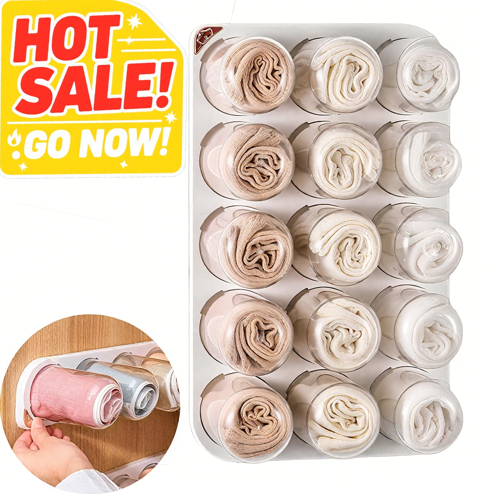 Underwear Storage Box Wall Mount,Self-Adhesive for Easy Installation ...