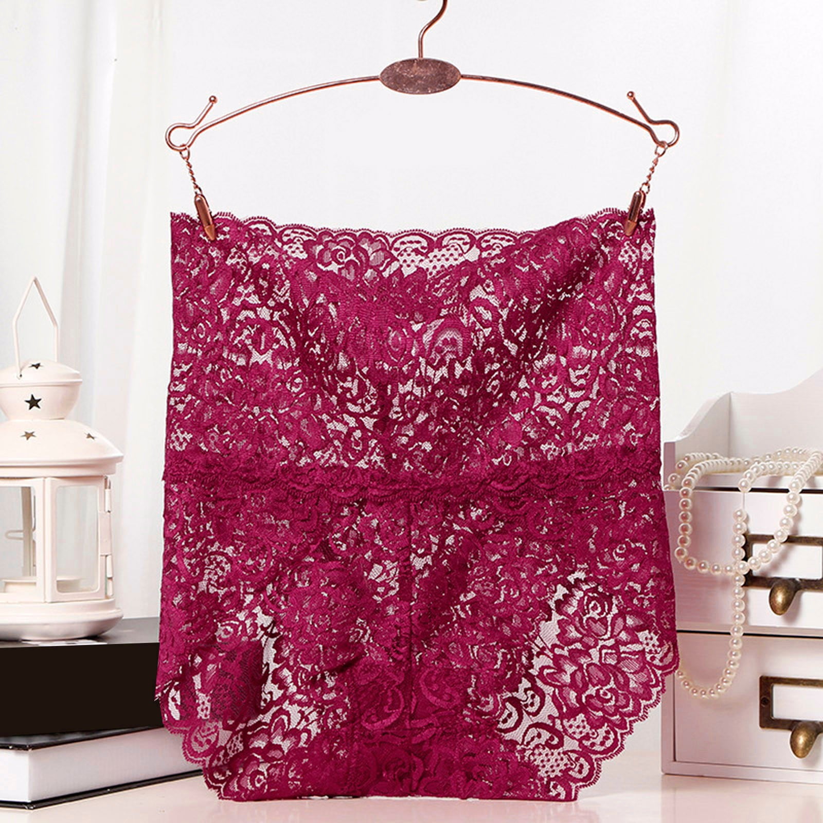 Underwear Women Pack Moisture Lace Sexy Triangle Breathable High Waist ...