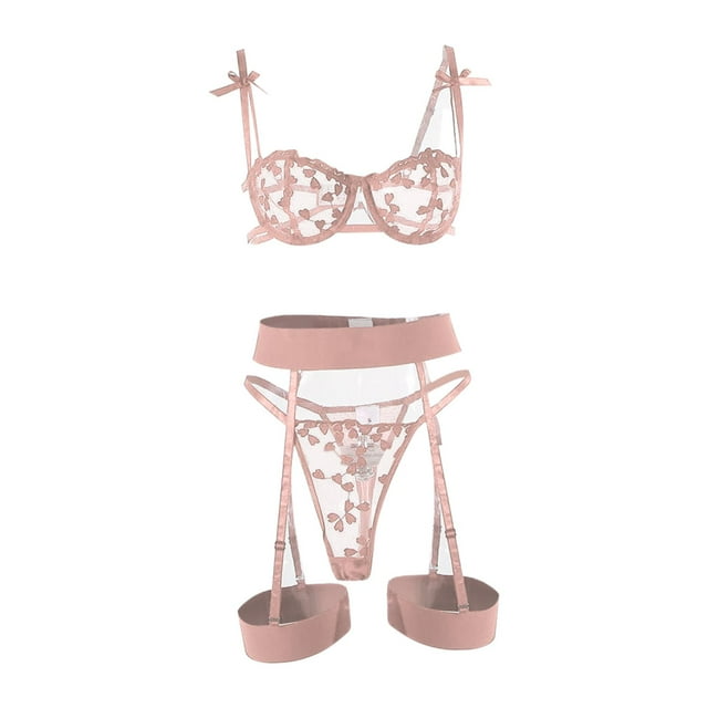 Underwear Women Sexy Lingerie Set Lace Bra And Panty Set Two Piece ...