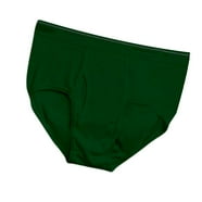 Hanes Men's Underwear Briefs Pack, Mid-Rise Cotton Moisture-Wicking ...