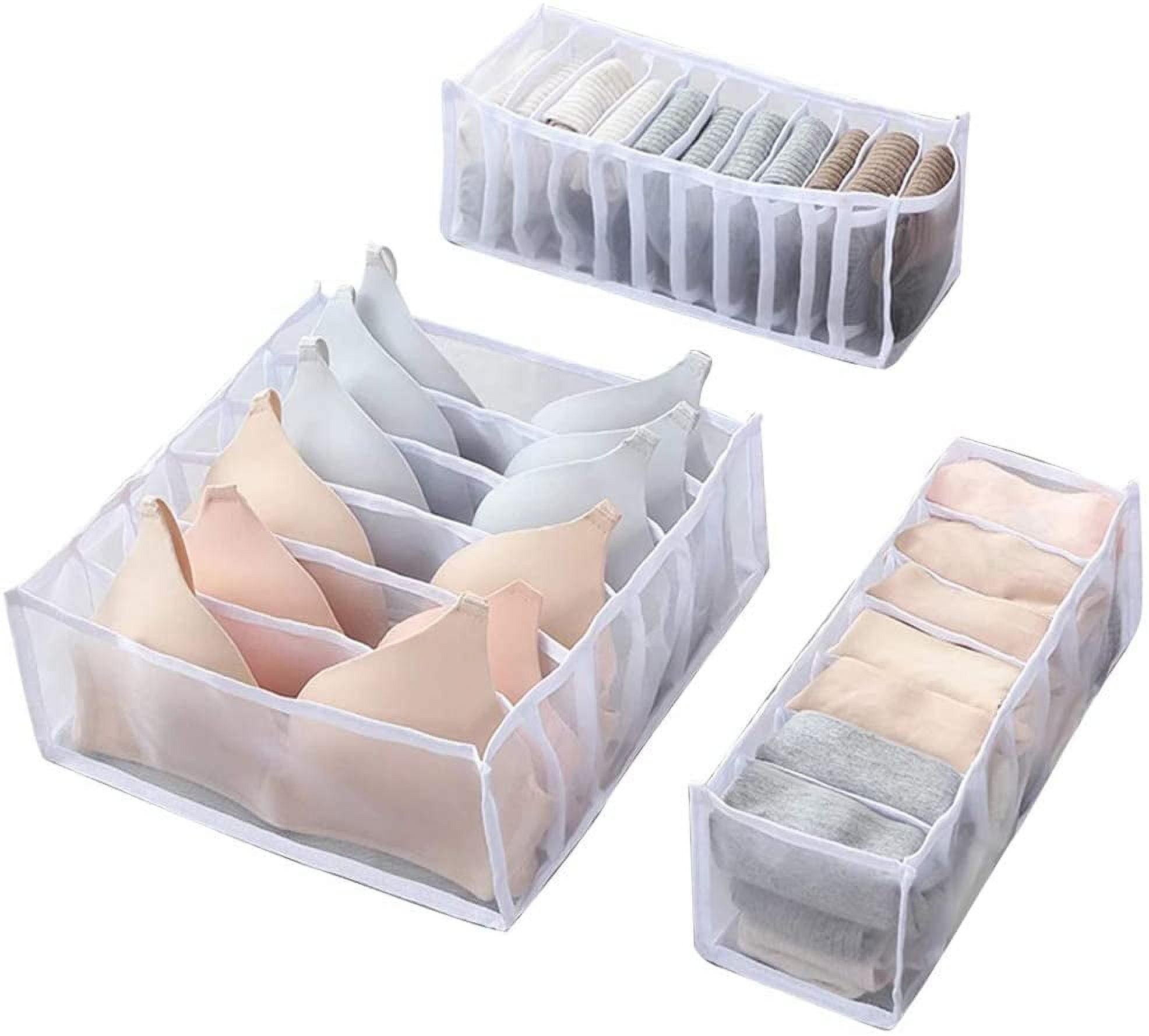 Underwear storage box, foldable socks storage box, drawer storage box ...