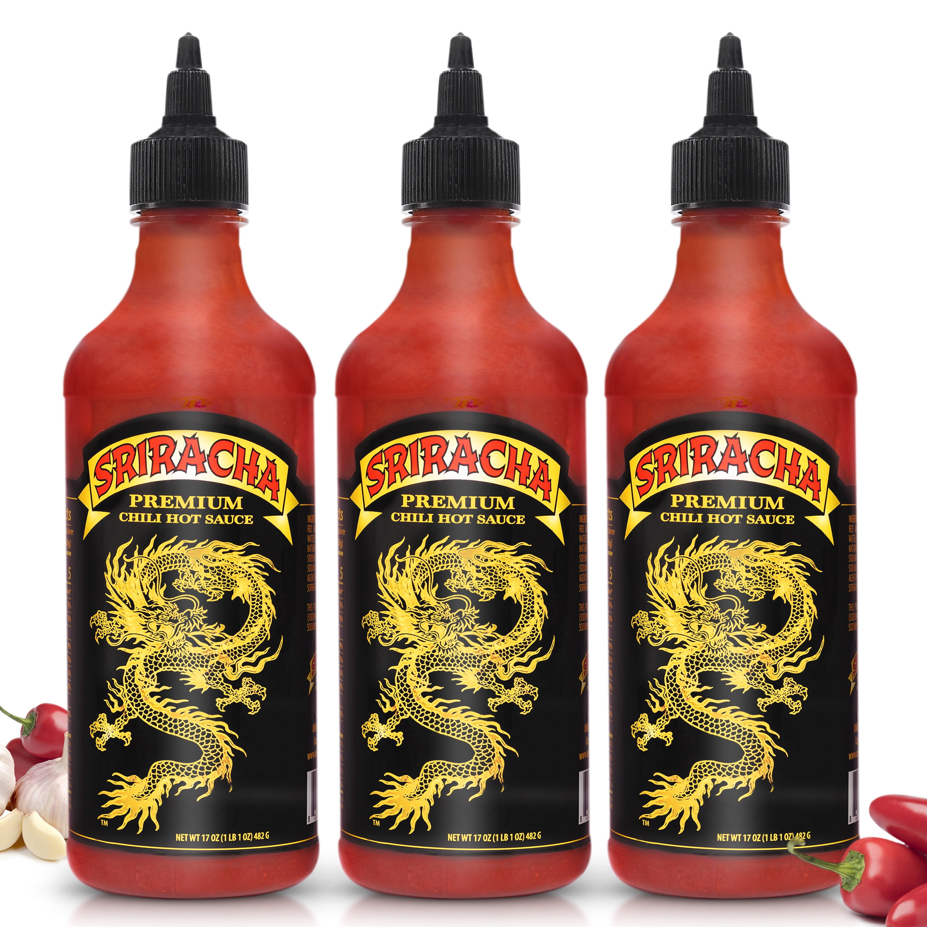 Underwood Ranches New Limited Dragon Sriracha made from the Red ...