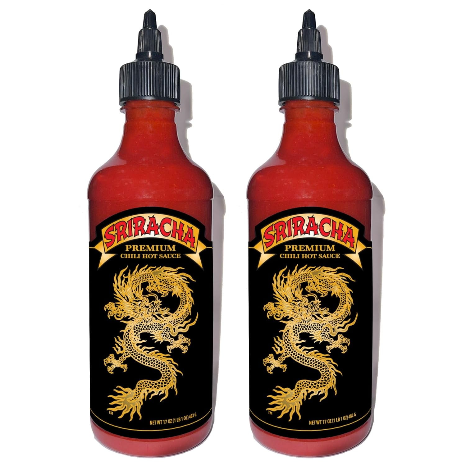 Underwood Ranches Dragon Sriracha from Red Jalapeno Peppers, Pack of 2 ...