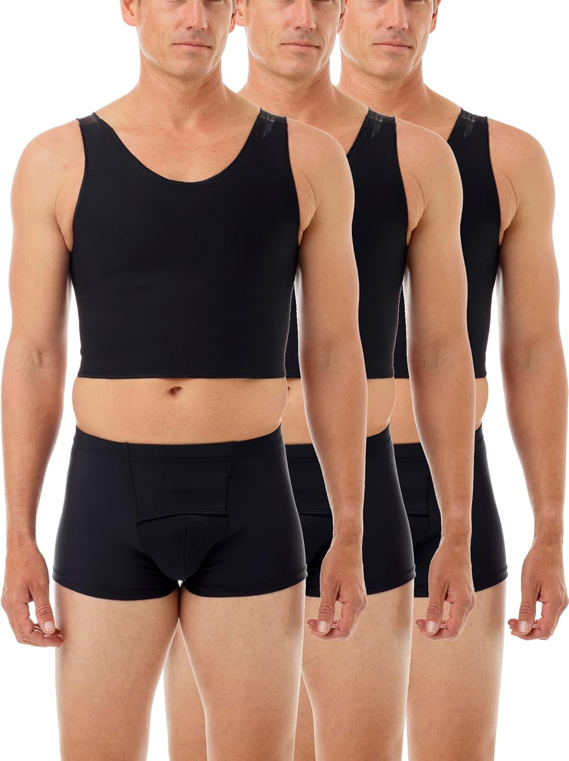 Underworks USA Econo High Power Chest Binder Top - FTM, Non-Binary ...