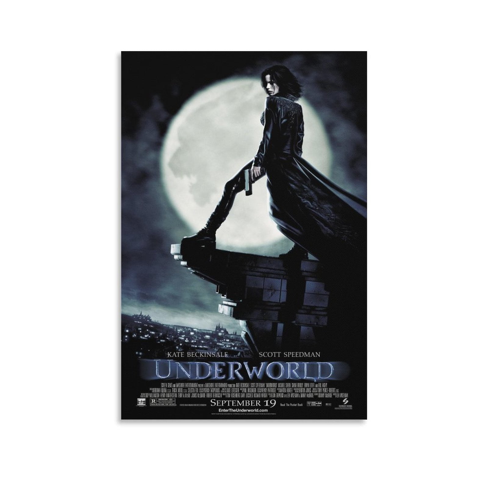 Underworld Classic Movie Poster Picture Print Canvas Poster Wall Paint ...