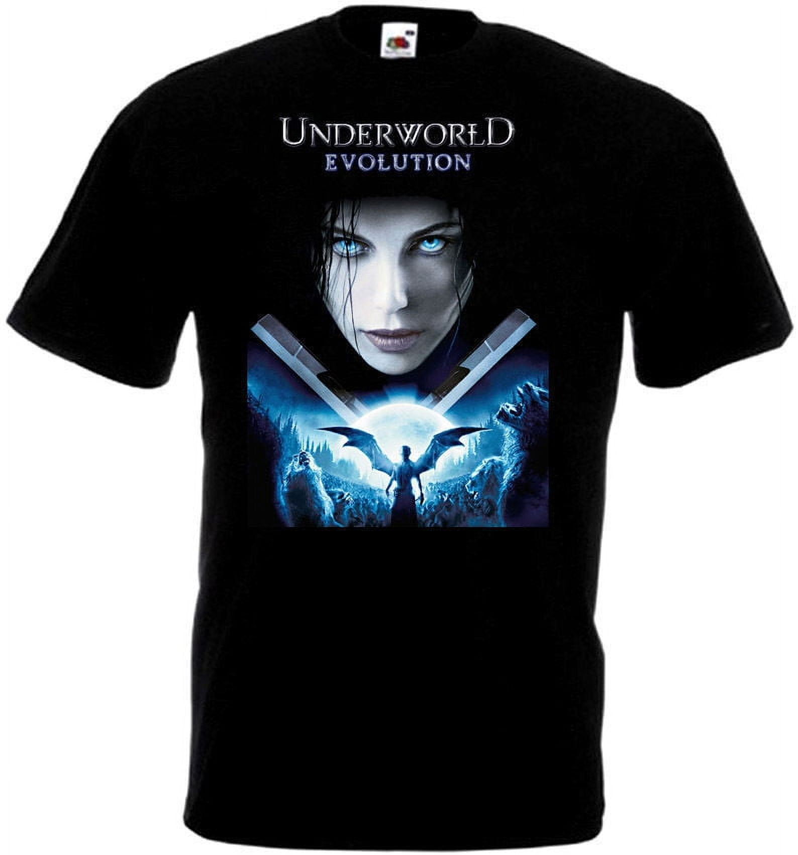 Underworld Evolution v1 T shirt black movie poster all sizes S-5XL ...