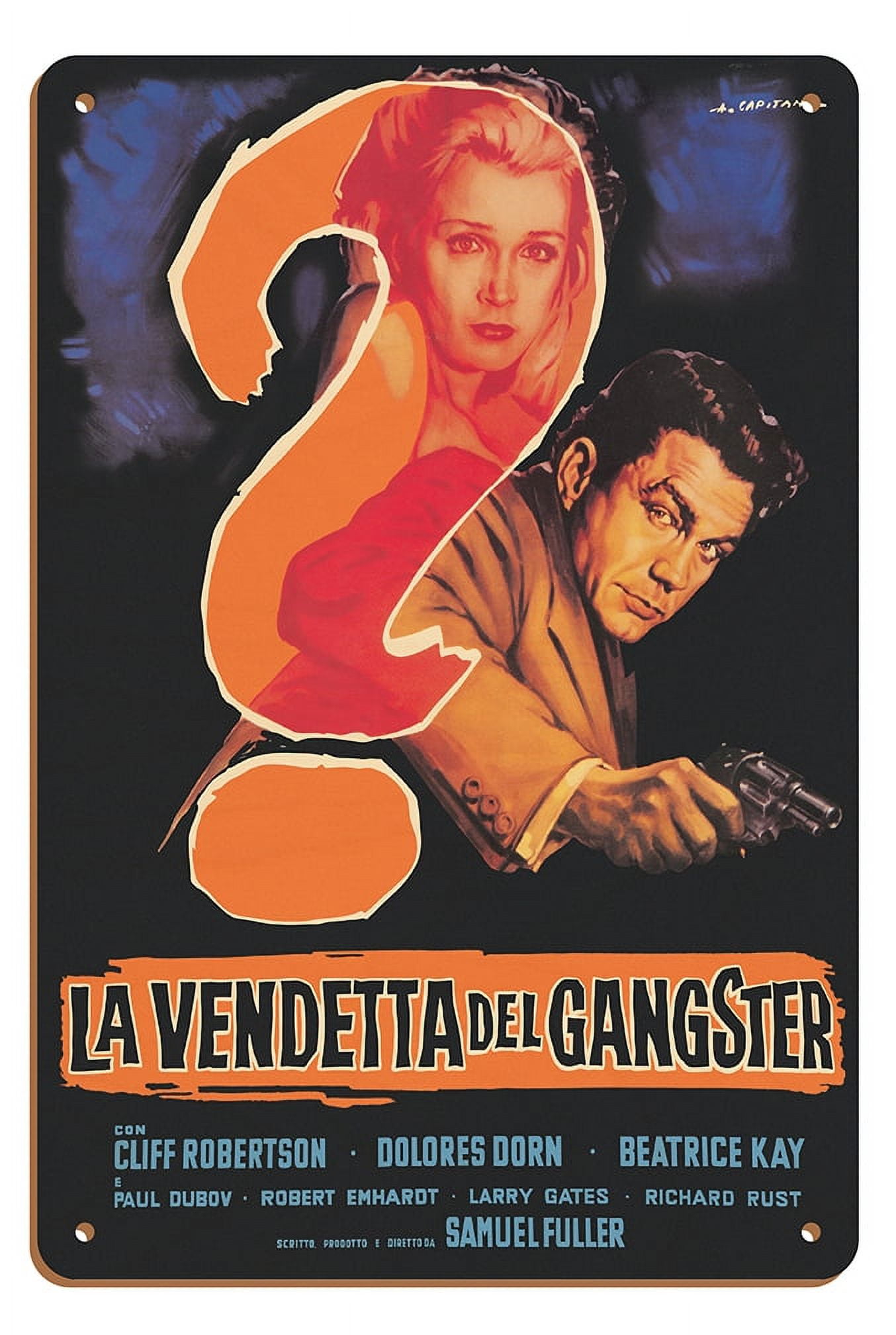 Underworld USA (La Vendetta Del Gangster) - Starring Cliff Robertson ...