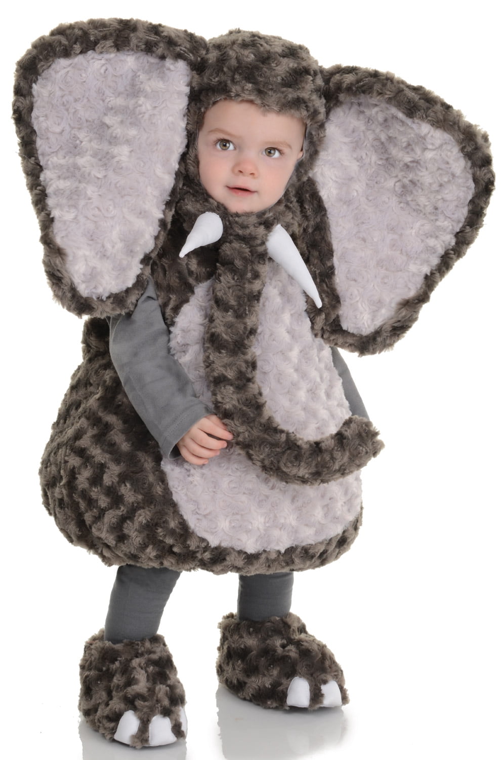 Underwraps Belly Babies Elephant Plush Toddler Costume M 18-24 Months ...