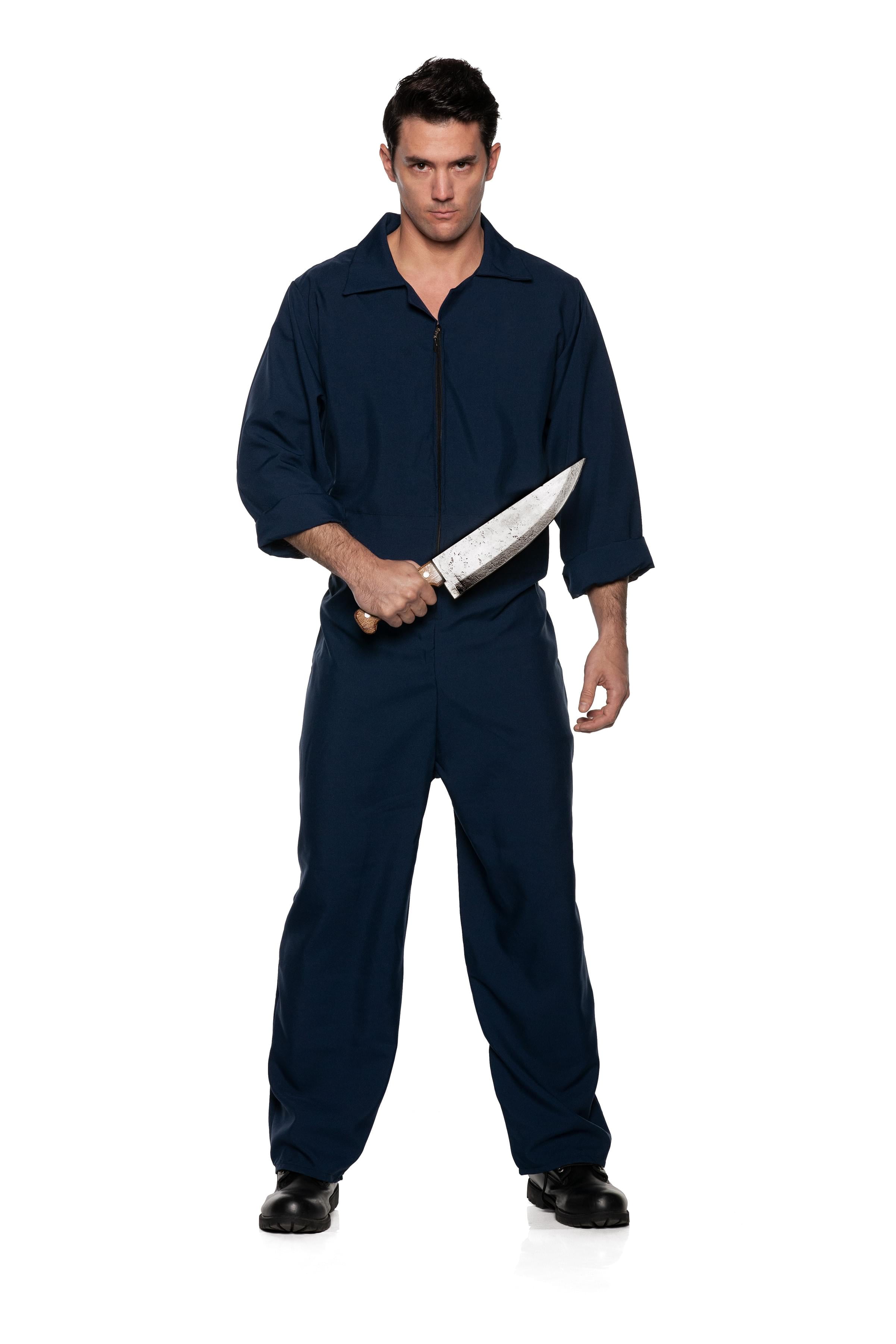 Underwraps Blue Horror Jumpsuit Adult Costume | Standard Male - Walmart.com