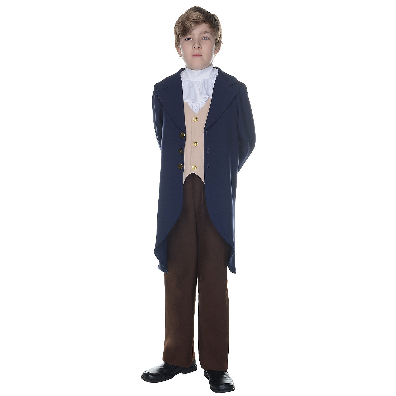 Underwraps Boys' Thomas Jefferson Costume - Size 6-8 - Walmart.com