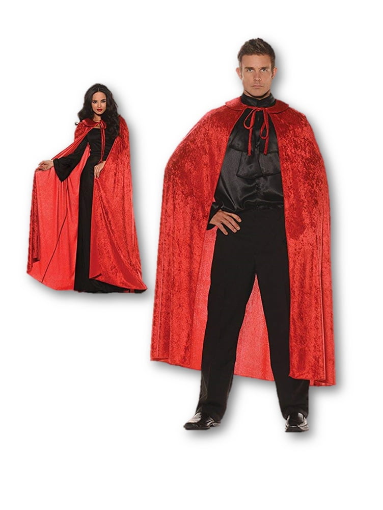 Underwraps Costumes Red Velvet Collar Cape - Walmart.com