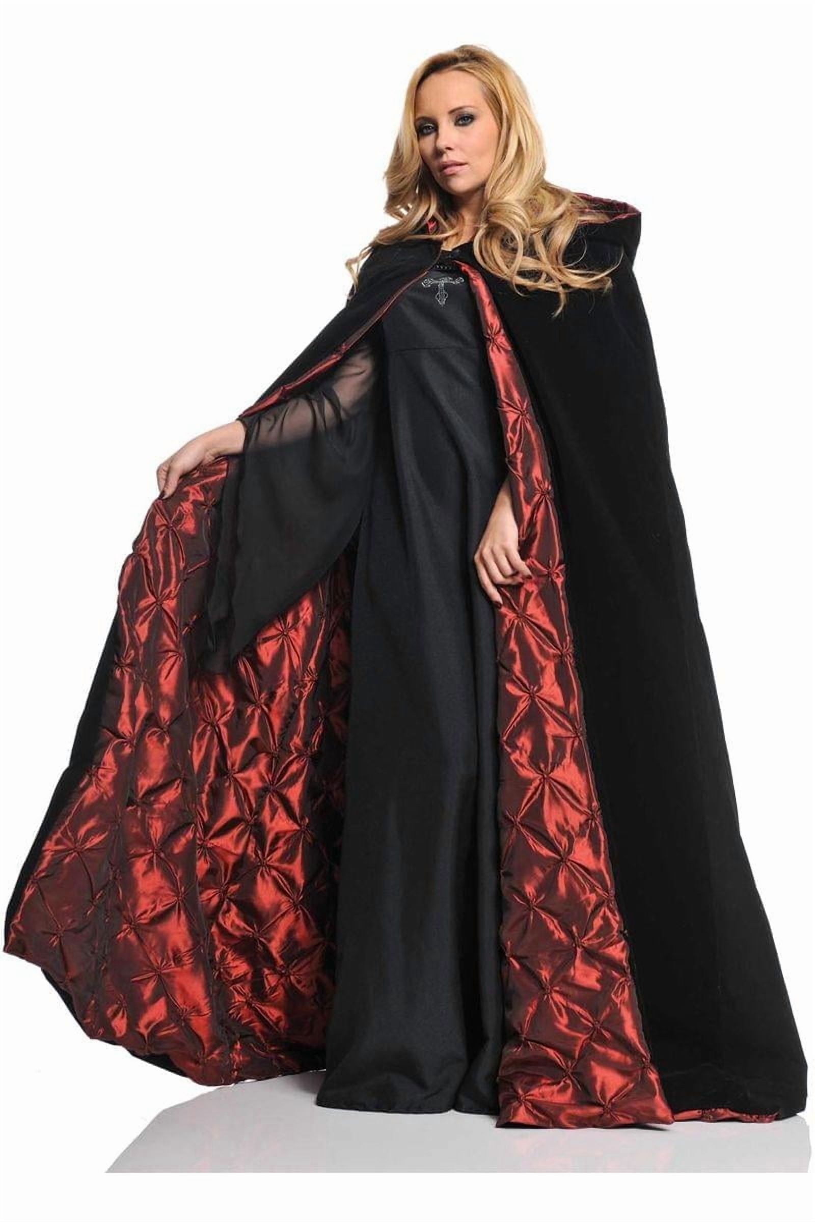 Underwraps Costumes - Velvet Cape - One Size - Walmart.com