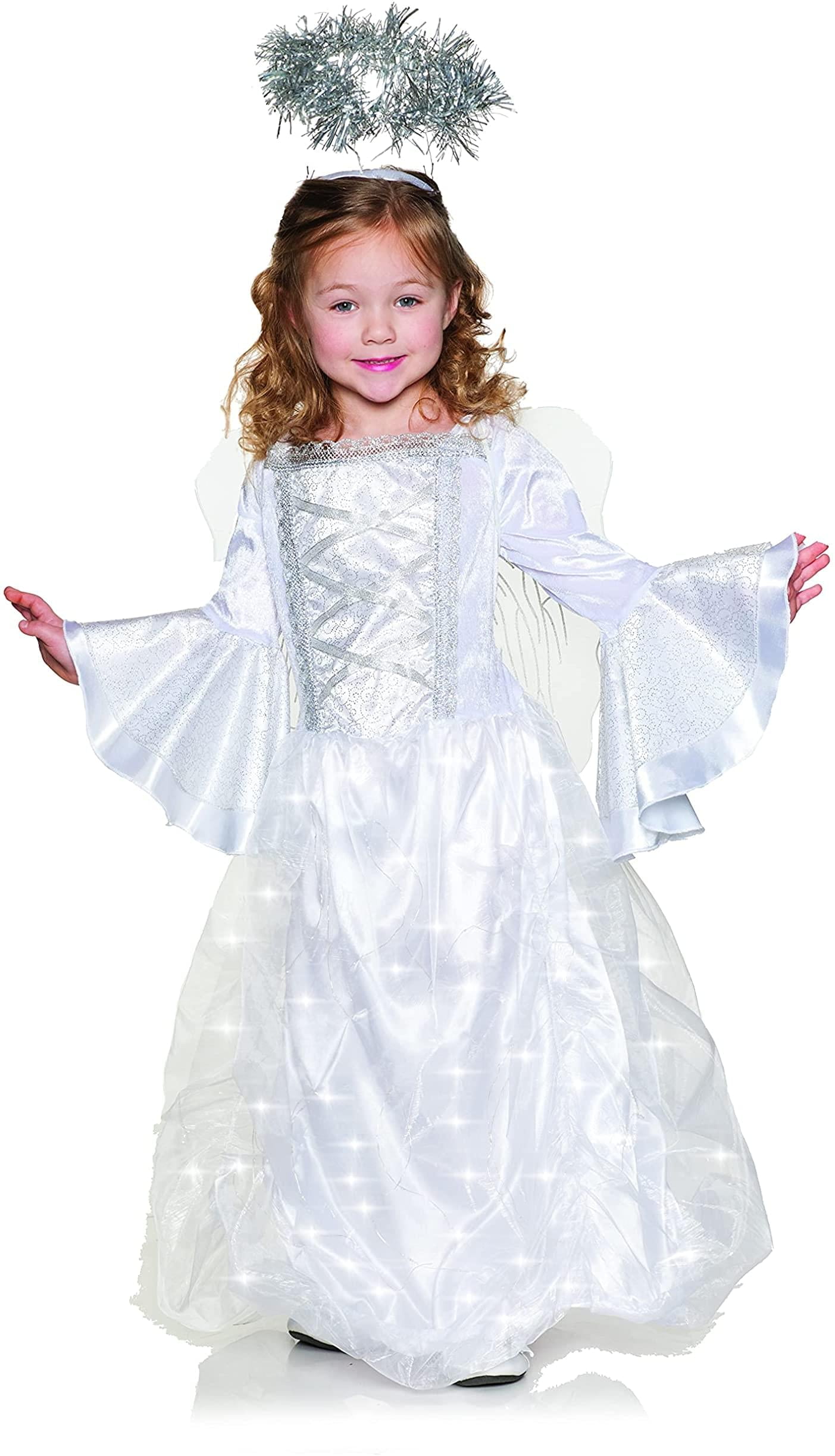 Underwraps Lil Angel Light Up Child Costume | Large Female - Walmart.com