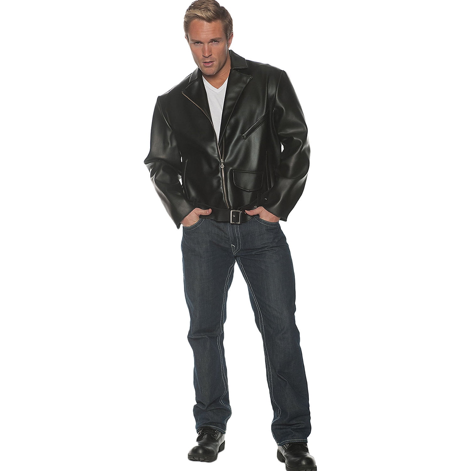 Underwraps Men's Greaser Jacket Costume - Size 2X - Walmart.com