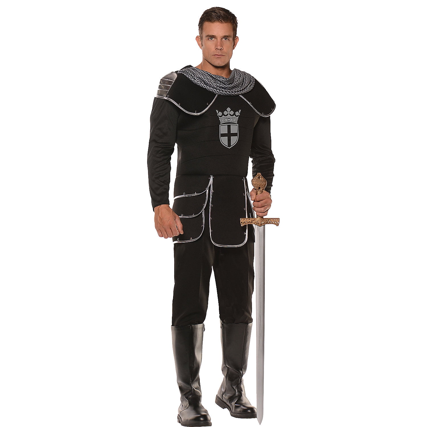 Underwraps Men's Noble Knight Costume - Size 2X - Walmart.com