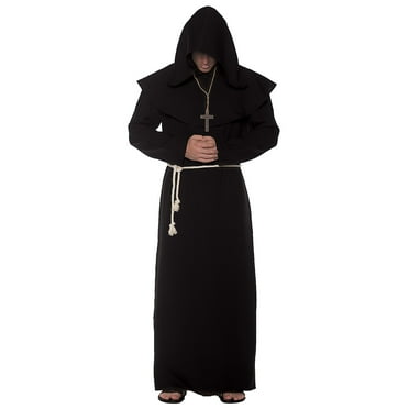 Adult Monk Robe Halloween Costume - Walmart.com