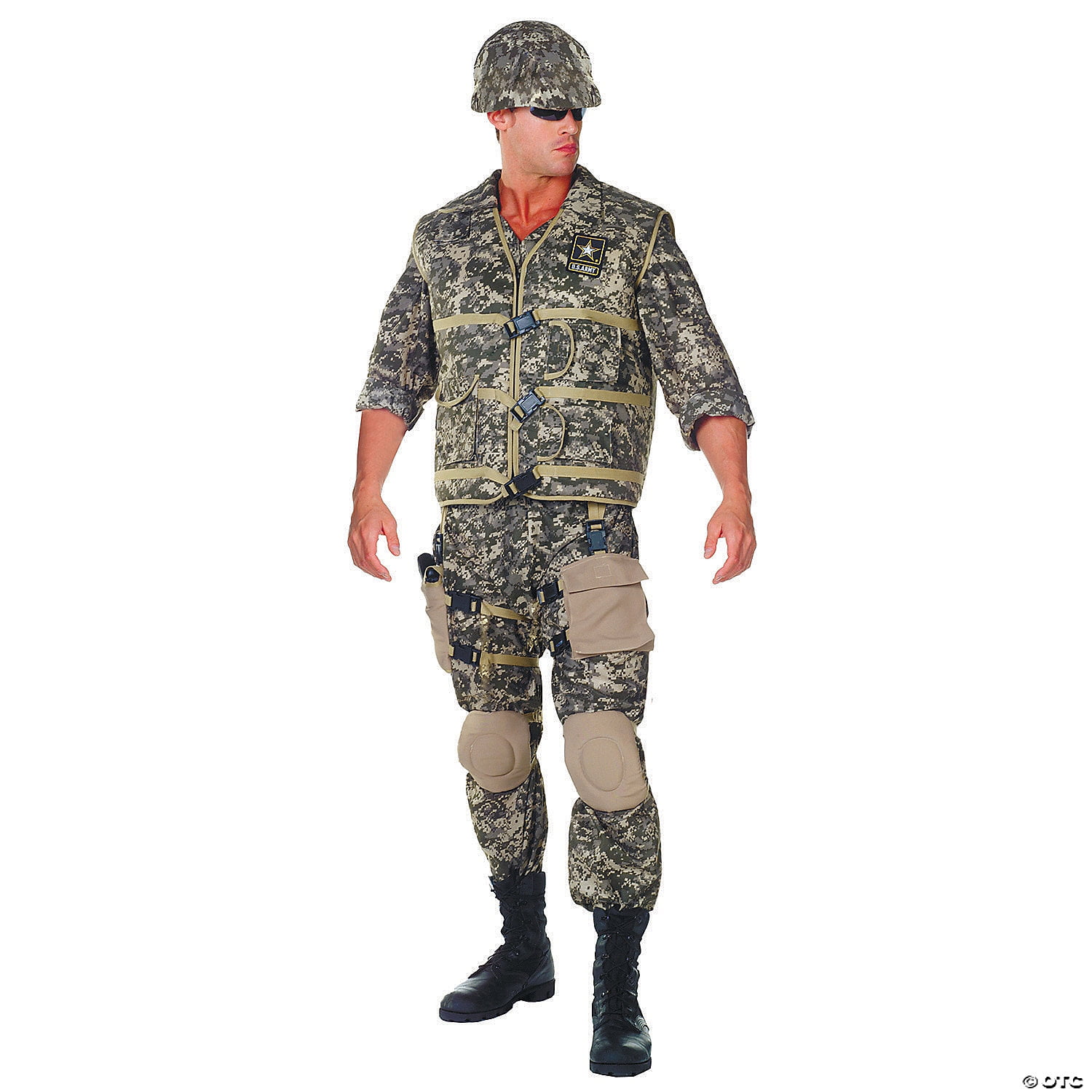 Morris Costumes U.S. Army Ranger Deluxe Costume - Walmart.com