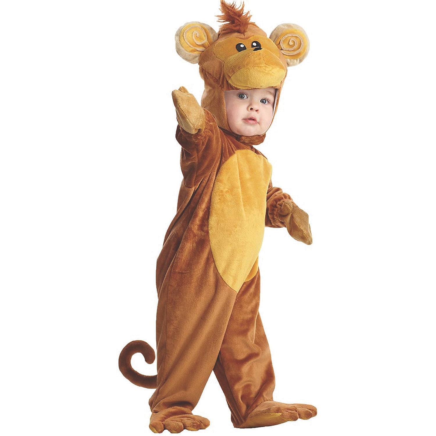 Underwraps Toddler Monkey Costume - Size 2T-4T - Walmart.com