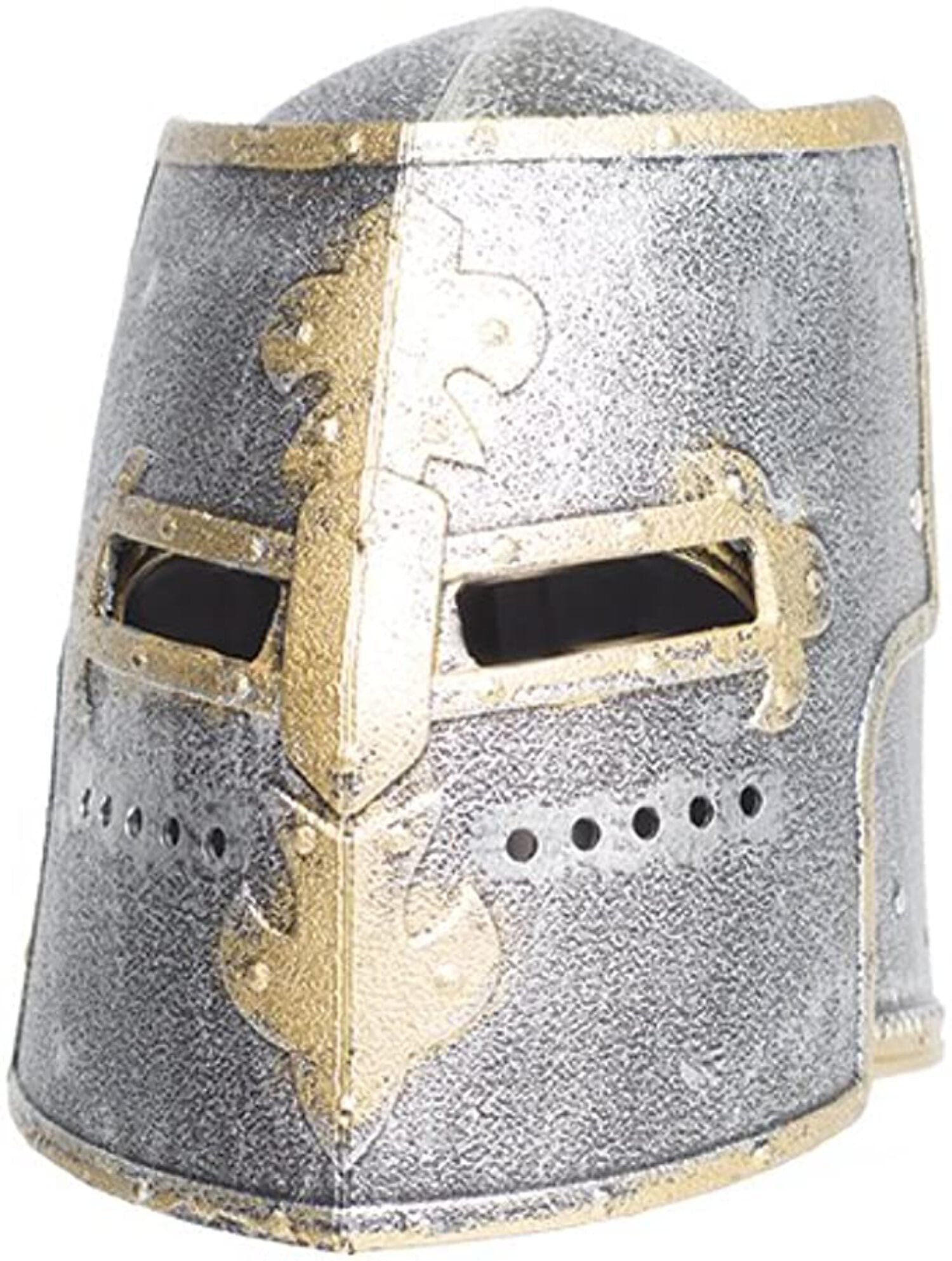 Underwraps UDW-28759OS-C Knight Box Helmet Silver Adult Costume OS ...