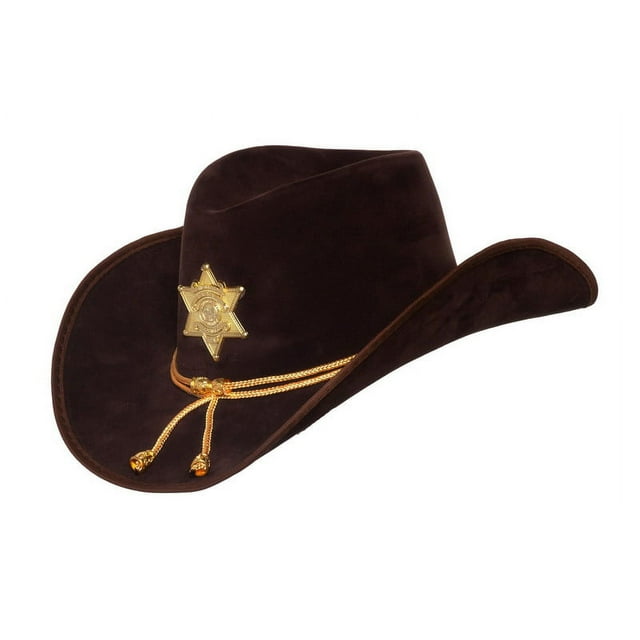 Underwraps UDW-30584OS-C Sheriff Hat Adult Costume Accessory - Walmart.com