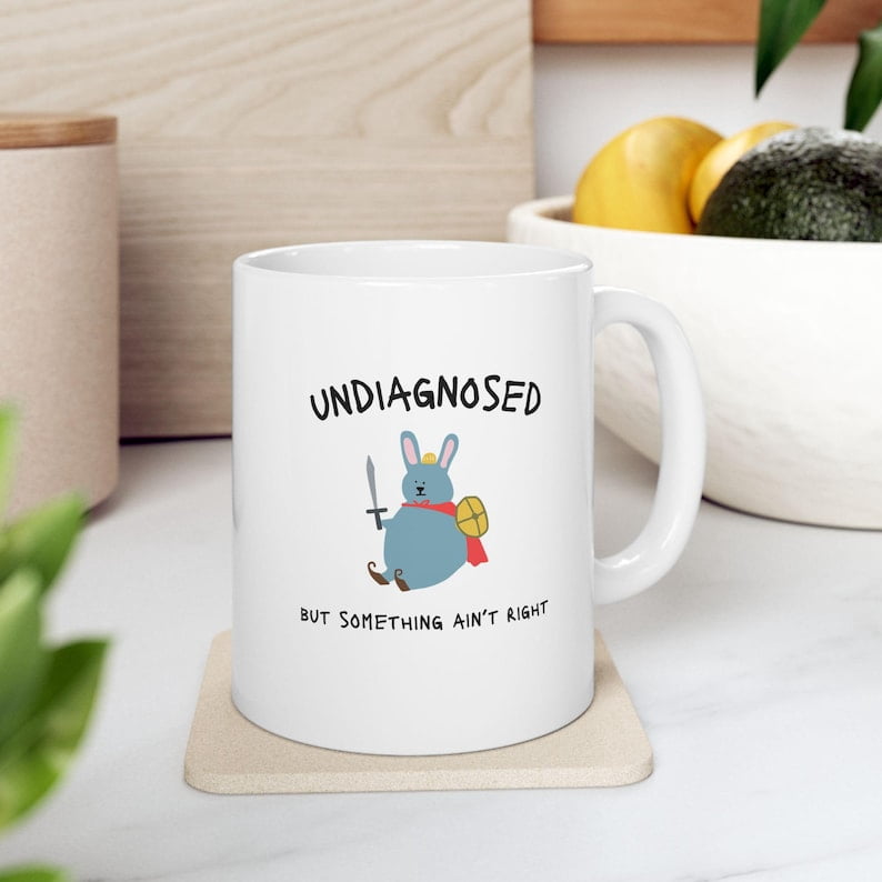 Undiagnosed Mug Funny Animal Mug Cursed Meme Humor Viral Internet Joke ...