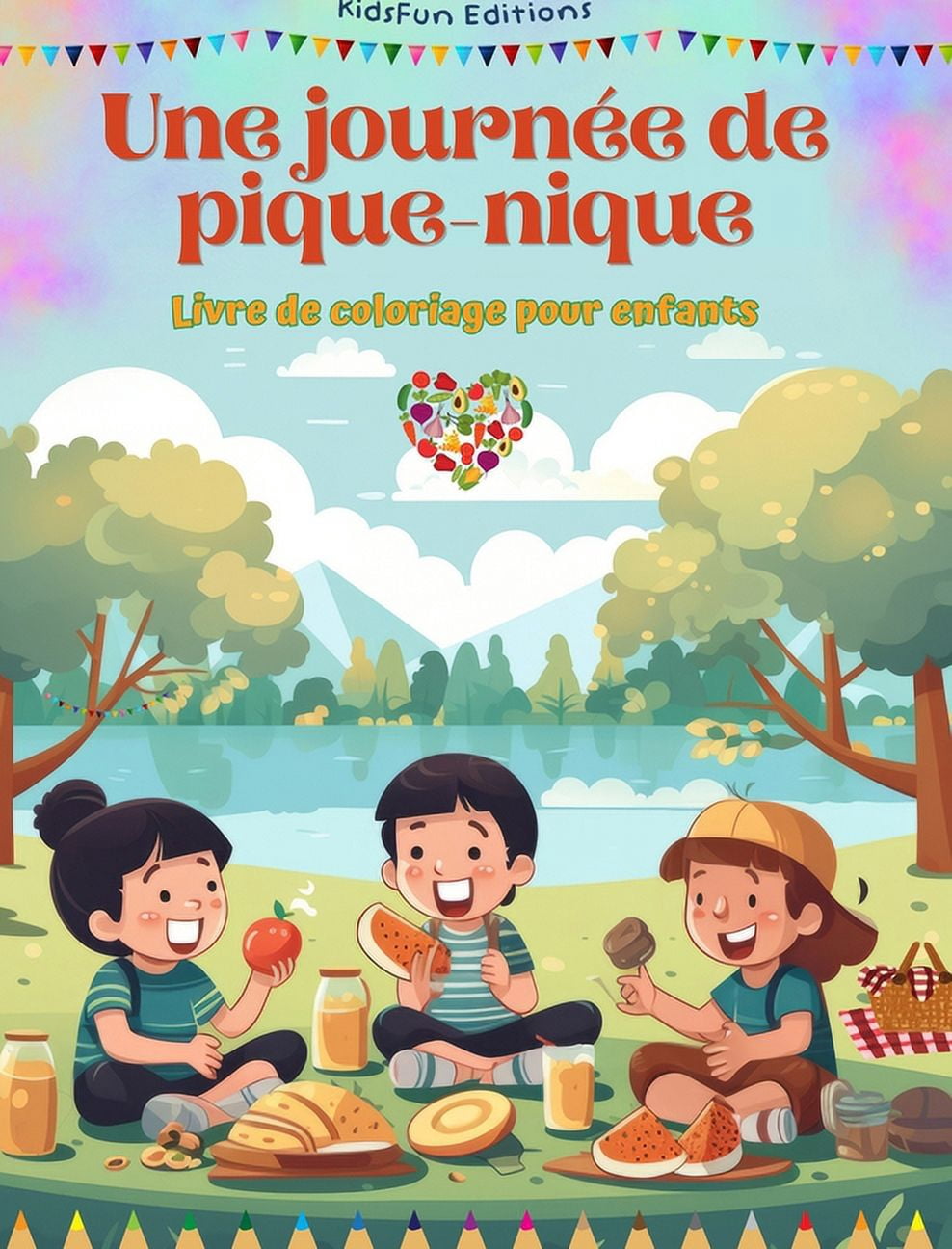 Une journée de pique-nique - Livre de coloriage pour enfants - Des ...