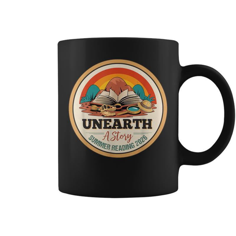 Unearth A Story Summer Reading 2026 Library Program Dinosaur Coffee ...