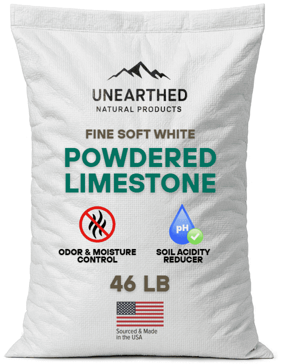 Unearthed Fine-Soft White Ground Limestone Powder, All Natural Lime for ...