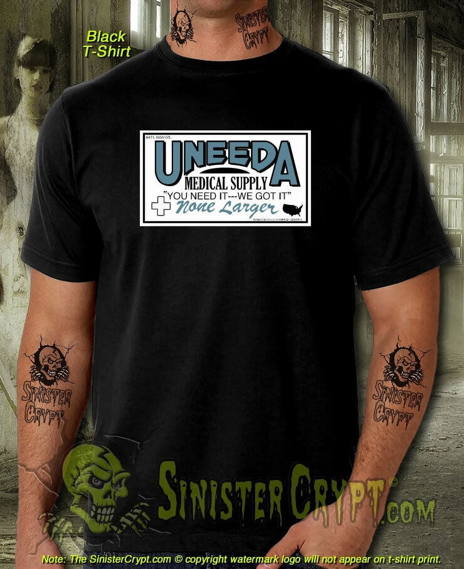 Uneeda Return of the Living Dead t-shirt Medical Supply Zombie sizes ...